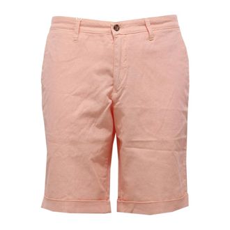 BRIGLIA 1949 Homme, Shorts, Rose, Taille: XL Denim Bermuda Shorts