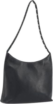 Ferragamo Sac port&eacute; &eacute;paule Pre-owned - Femme - Pre-owned - Noir - Taille: ONE Size