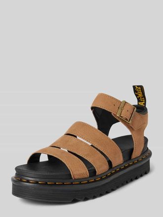 Dr. Martens Sandalette aus Leder mit Plateausohle