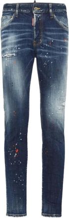 Dsquared2 Homme, Jeans, Bleu, Taille: XS Jean Cool Guy Slim Fit Bleu