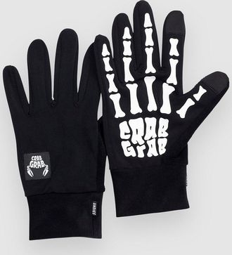 Crab Grab Undie Liner Gloves bones