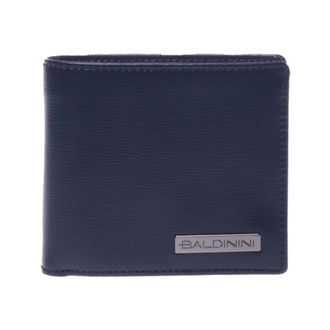 Baldinini Wallet in dark blue palmellato leather - - Accessories - Herren - Blau - ONE SIZE