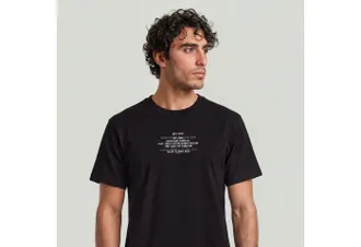 G-Star T-Shirt Multi Text Relaxed