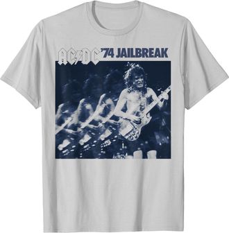 AC/DC Das Design der 74er Jailbreak-EP ist verblasst T-Shirt