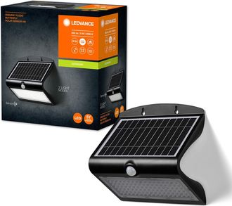 Ledvance Ledvance ENDURA BUTTERFLY Solar-Flutlicht, schwarz, 8W, 850lm, Bewegungs- & Lichtsensor, Outdoor-Leuchte, Batterie aufladbar, umweltfreundlich, lange 