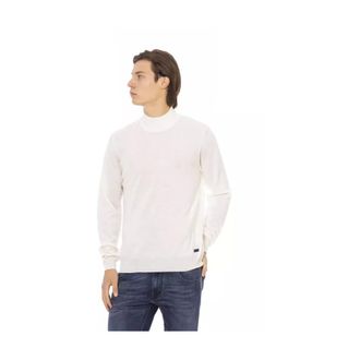 Baldinini Herren, Strickwaren, Wei&szlig;, SGr&ouml;&szlig;e