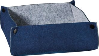 ASA Selection ASA 78775076 Brotkorb - ARTFILZ - Polyesterfilz - blau - 25 x 25 x 8 cm