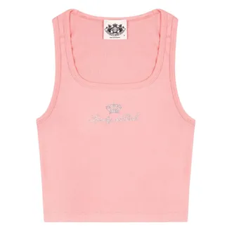 Juicy Couture Crown Top - - Tops - Damen - Rosa - S