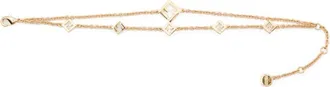Fendi bracelet &agrave; motif FF - Or