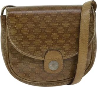 Celine Pre-owned Cuir sacs-celine - Femme - Pre-owned - Beige - Taille: ONE Size