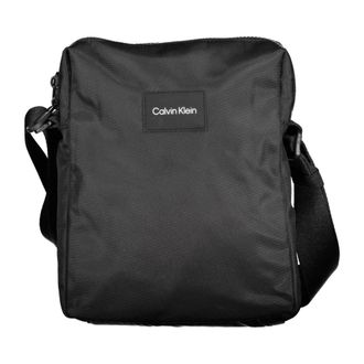 Calvin Klein Schwarze Herren Umh&auml;ngetasche Rei&szlig;verschluss - - Bags - Herren - Schwarzk - ONE SIZE