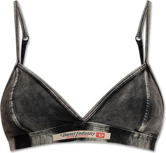 Diesel Femme, Sous-v&ecirc;tements, Gris, Taille: 42 FR Soutien-gorge avec Logo