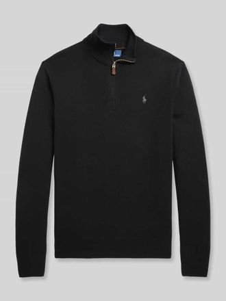 Polo Ralph Lauren Regular Fit Troyer aus reiner Wolle