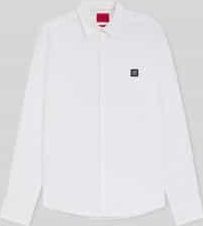 HUGO BOSS Slim Fit Freizeithemd aus Baumwoll-Mix Modell ERMO