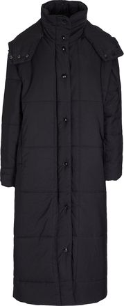 8 by YOOX RECYCLED POLY HOODED MAXI PUFFER COAT