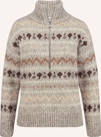 Hessnatur Hessnatur Hessnatur Strick Troyer Relaxed Aus Alpaka Mit Bio-Baumwolle grau