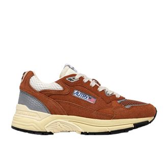 Autry Hyperway Low Sneakers Braun/Silber - - Shoes - Damen - Braun - 44 EU