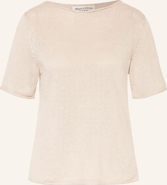 Marc O'Polo Marc Opolo Strickshirt Mit Leinen beige