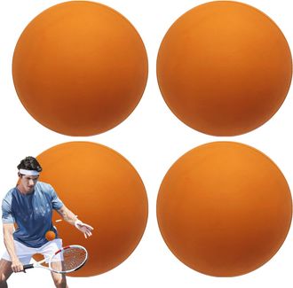 Generico Squashball - | Einf&uuml;hrungsball, starker, guter R&uuml;ckprall und stabile Kontrolle, Squashzubeh&ouml;r f&uuml;r Training, Indoor- und Outdoor-Sport, hohe Elastizit&auml;
