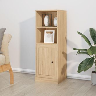 vidaXL Vidaxl - Buffet haut ch&ecirc;ne sonoma 36x35,5x103,5 cm bois ding&eacute;nierie
