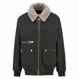 Barbour Femme, Vestes, Vert, Taille: 42 FR Bomber Maxine