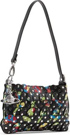 Vivienne Westwood Sac port&eacute; &eacute;paule Lola en cuir imprim&eacute;