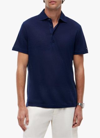 Tommy Hilfiger Polo New York Label en coton et lin
