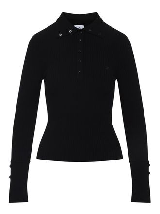 Courr&egrave;ges Poloshirt - Schwarz