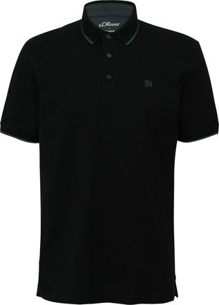 s.Oliver Sportives Piqué-Poloshirt mit Kontrast-Details