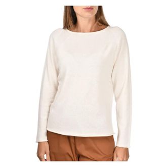 Gran Sasso Femme, Pulls, Blanc, Taille: 42 FR Girocollo