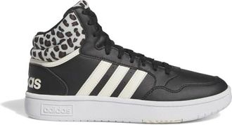 adidas Femme Hoops 3.0 Mid Shoes, CARBON BLACK/CLOUD WHITE/FOOTWEAR WHITE, 36 2/3 EU