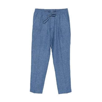 BRIGLIA 1949 Homme, Pantalons, Bleu, Taille: 2XL Wimbledons Cropped Pantalons