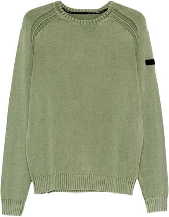 Roberto Ricci Design Rrd, Homme, Pulls, Vert, Taille: M Maille Raglan &agrave; Col Rond