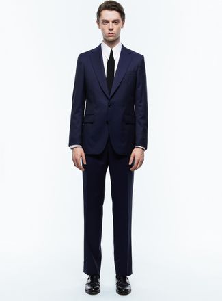 Fursac Costume ajust&eacute; en laine certifi&eacute;e - Taille 46 - Homme