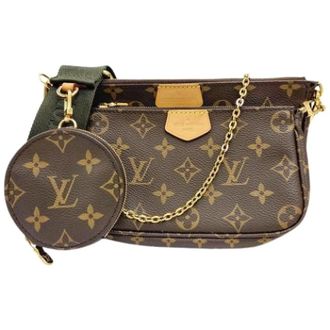 Louis Vuitton Pre-owned Monogram Pochette - Femme - Pre-owned - Brun - Taille: ONE Size
