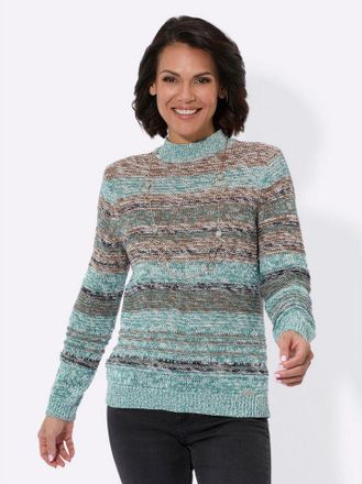 Witt Strickpullover Pullover Langarm Jersey, Rippoptik