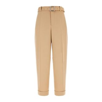 Jil Sander Stylische Hosen f&uuml;r M&auml;nner und Frauen - - Trousers - Herren - Beige - M
