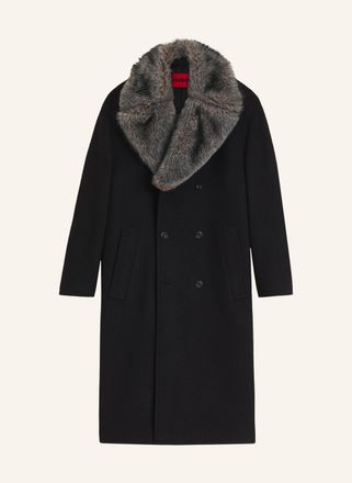 HUGO BOSS Hugo Mantel Macario2631_In Regular Fit schwarz