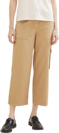 Tom Tailor Damen 1040691 Barrel Mom Fit Hose, 11485-Sandy Beige, 40