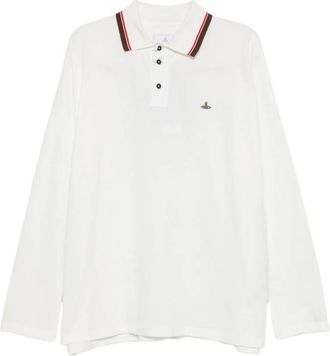 Vivienne Westwood Homme, Tops, Blanc, Taille: M Classic Polo