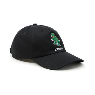 Iceberg Homme, Accessoires, Noir, Taille: ONE Size Casquette de baseball &agrave; motif brod&eacute;