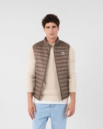 Jott Doudoune sans manches Taupe Tom - Taille XXL