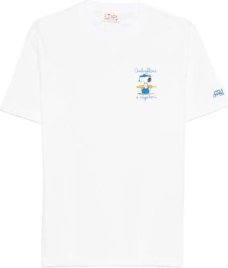 MC2 Saint Barth Homme, Tops, Blanc, Taille: XL T-shirt Portofino