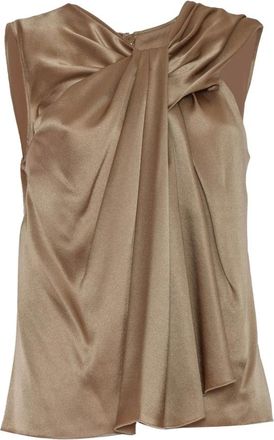 Alberta Ferretti Femme, Tops, Beige, Taille: 40 FR Top