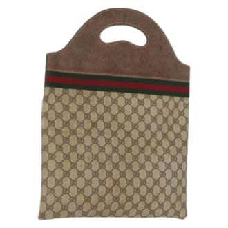 Gucci Sac &agrave; main Vintage Pre-owned - Femme - Pre-owned - Beige - Taille: ONE Size
