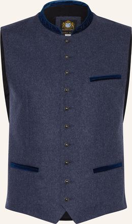 Hammerschmid Hammerschmid Trachtenweste Manuel Extra Slim Fit blau