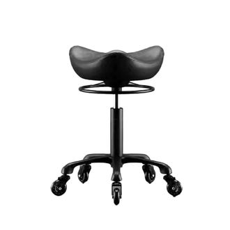 Generic Sattelf&ouml;rmiger Stuhl, Ergonomischer Sattelhocker Mit Rollen, H&ouml;henverstellbarer Arbeitsstuhl, Geeignet for Spa-Massage Und Medizinische &Auml;sthetik