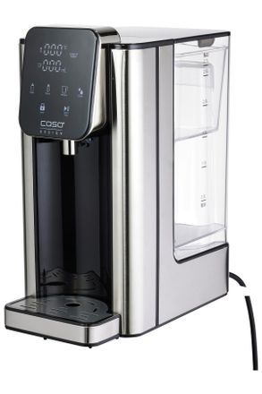 Caso Caso Design Turbo HW 660, Edelstahl, Schwarz Hochglanz, Metall, Kunststoff, 2,7 L, 15.5x31.5x25.5 cm, &Uuml;berhitzungsschutz, variable Temperaturauswahl, 