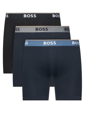 HUGO BOSS Boxershorts-Set BoxerBrLong 3P Power 50538142 Schwarz