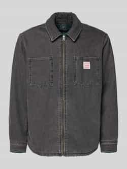Levi's Jeans- Wendejacke mit Label-Patch